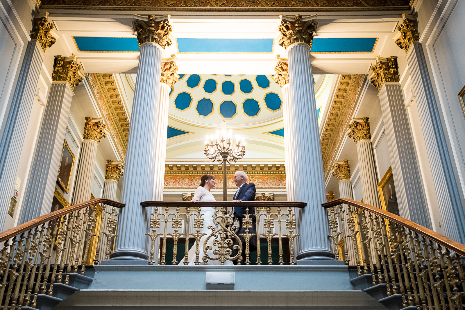 Edinburgh Wedding Venues- The Signet Library - First Light Photography