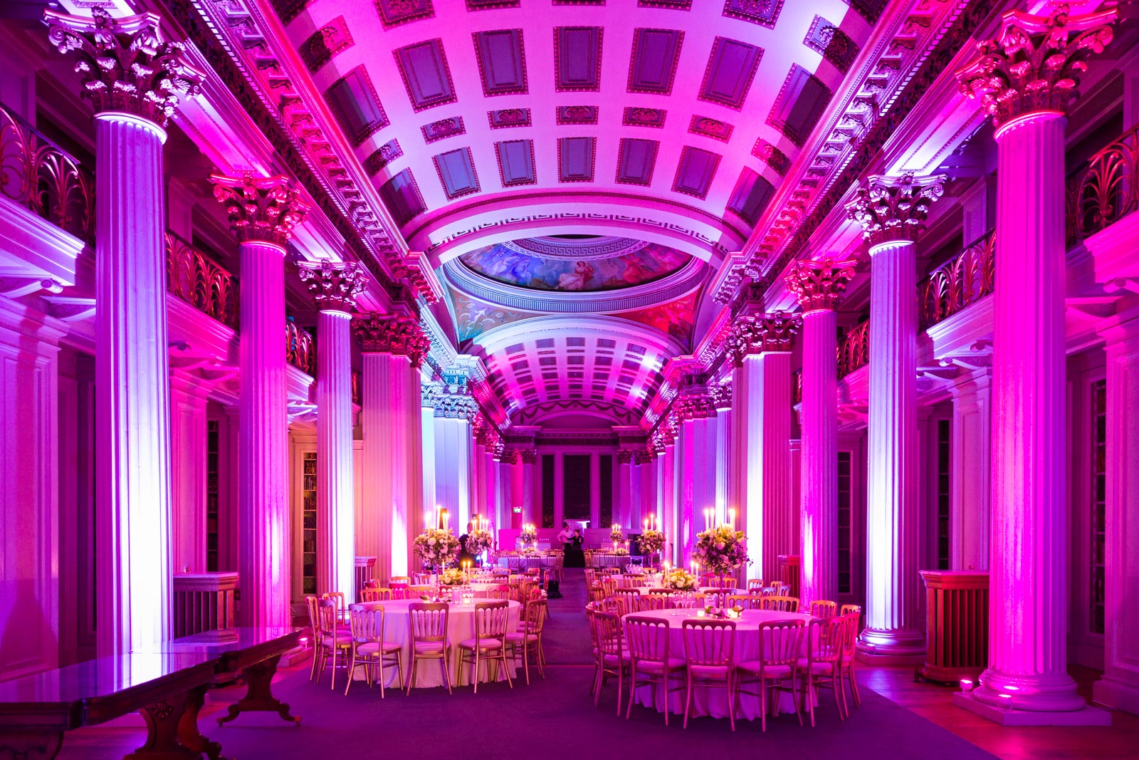 Edinburgh Wedding Venues- The Signet Library - First Light Photography
